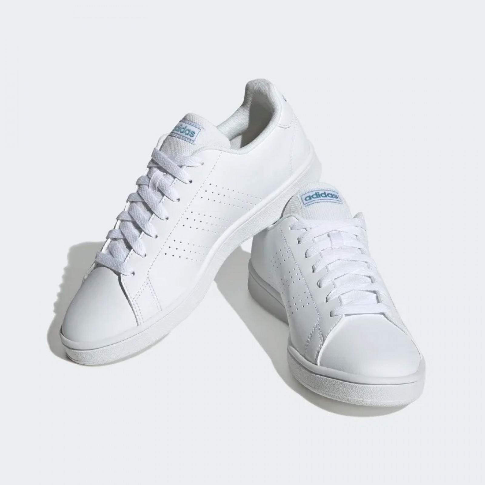 Giày adidas Advancourt Base Nam Nữ - Trắng Navy Chính Hãng | Myshoes.vn