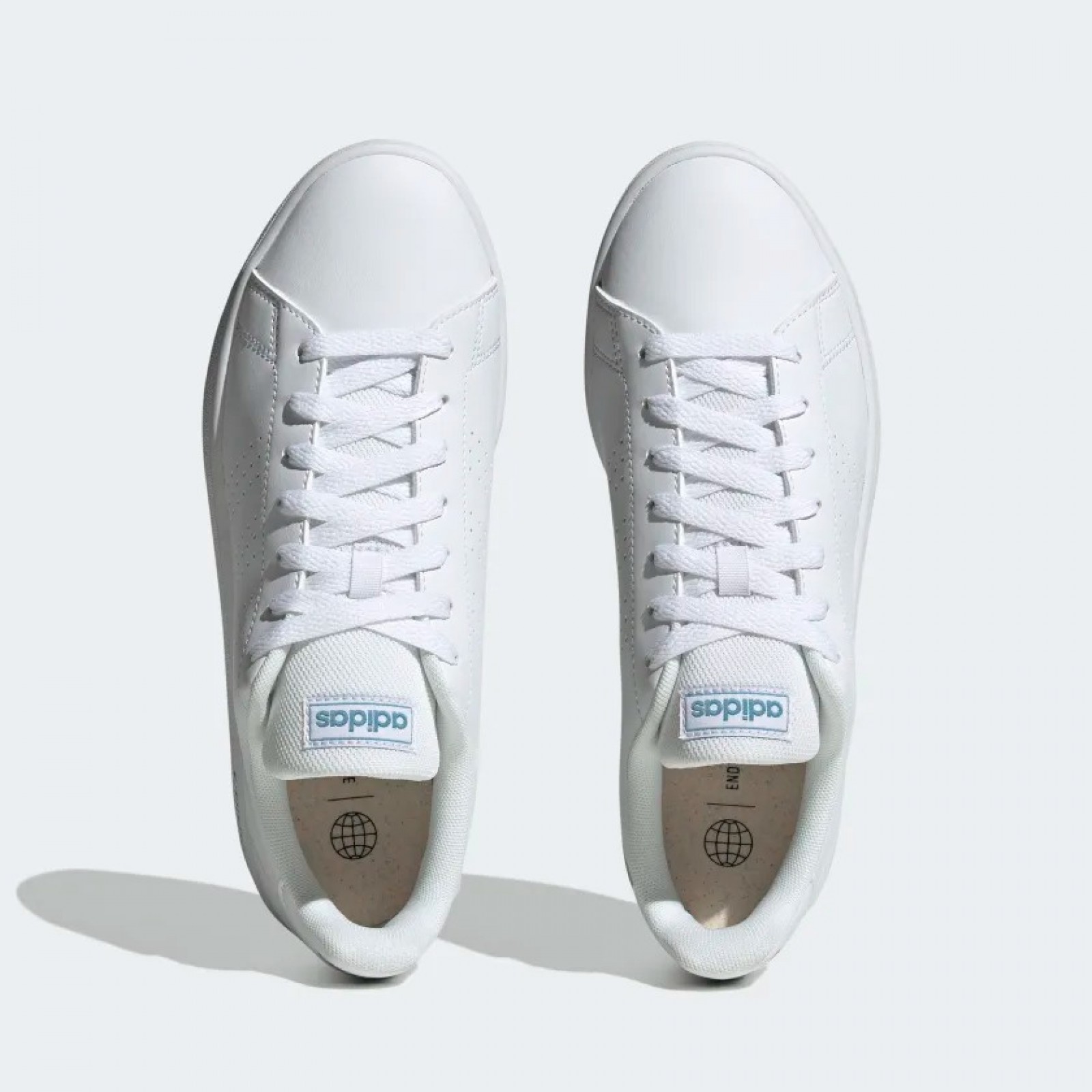 Giày adidas Advancourt Base Nam Nữ - Trắng Navy Chính Hãng | Myshoes.vn