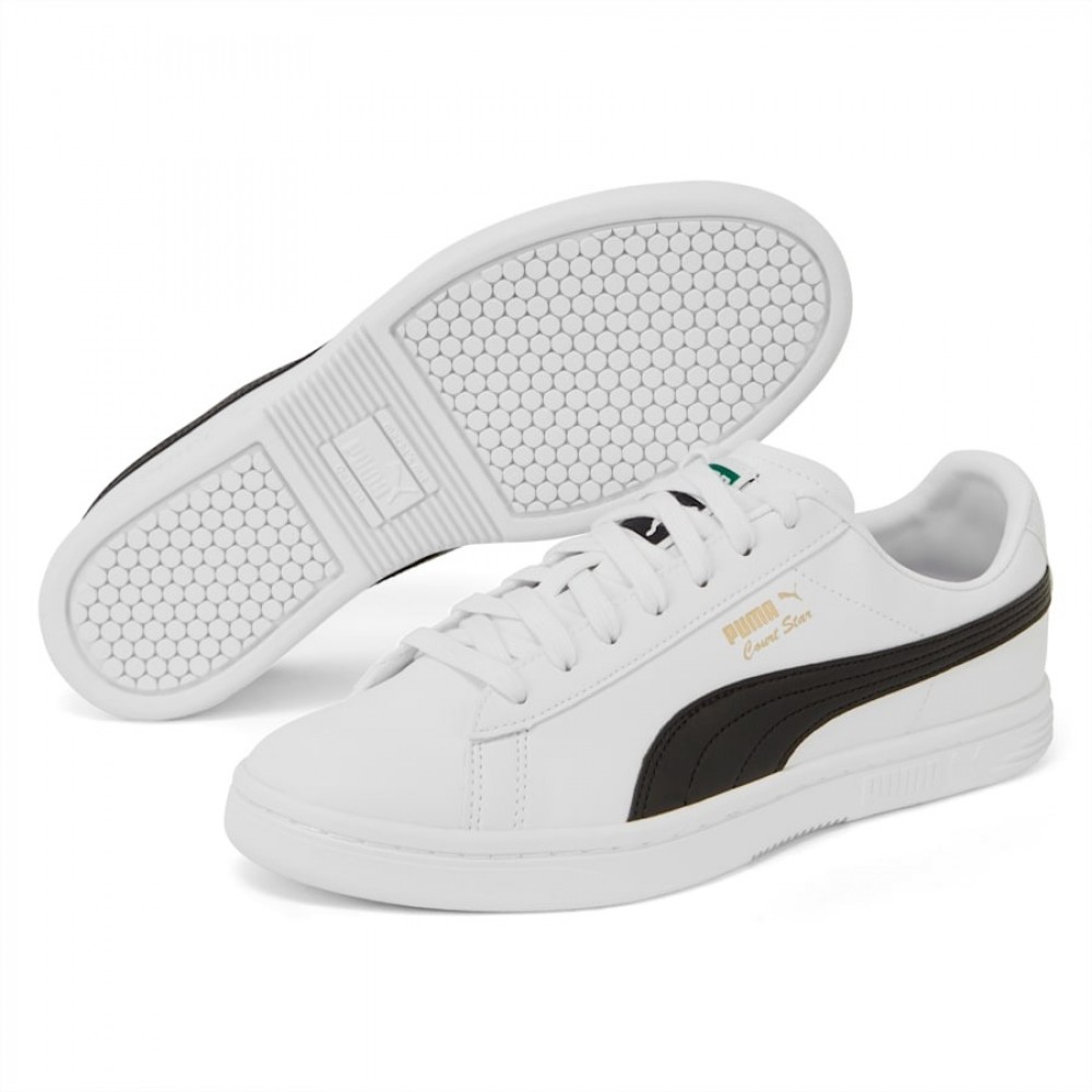 Giày Puma Court Star SL Nam - Trắng Đen Chính Hãng | Myshoes.vn