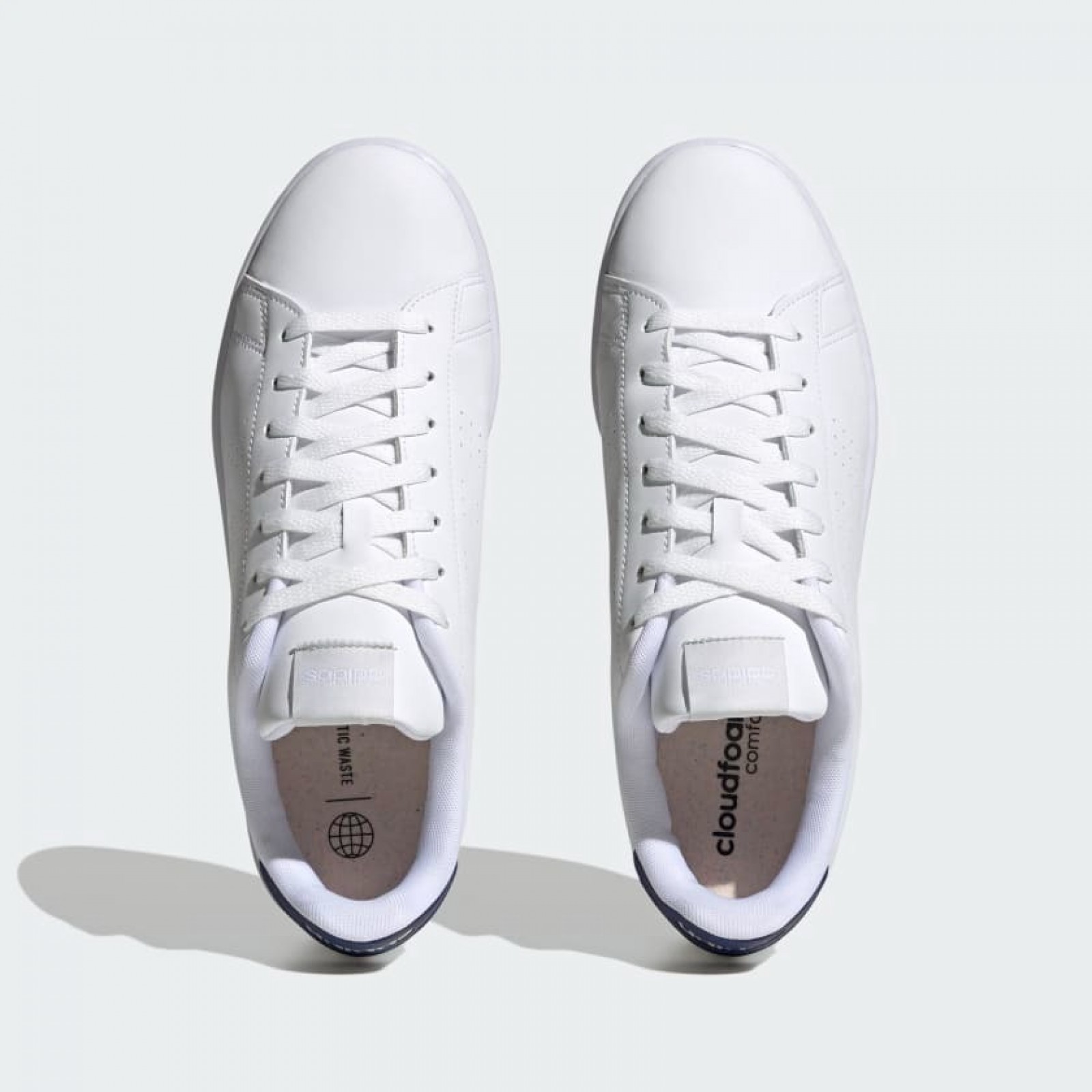 Giày adidas Advancourt Base Nam - Trắng Navy Chính Hãng | Myshoes.vn