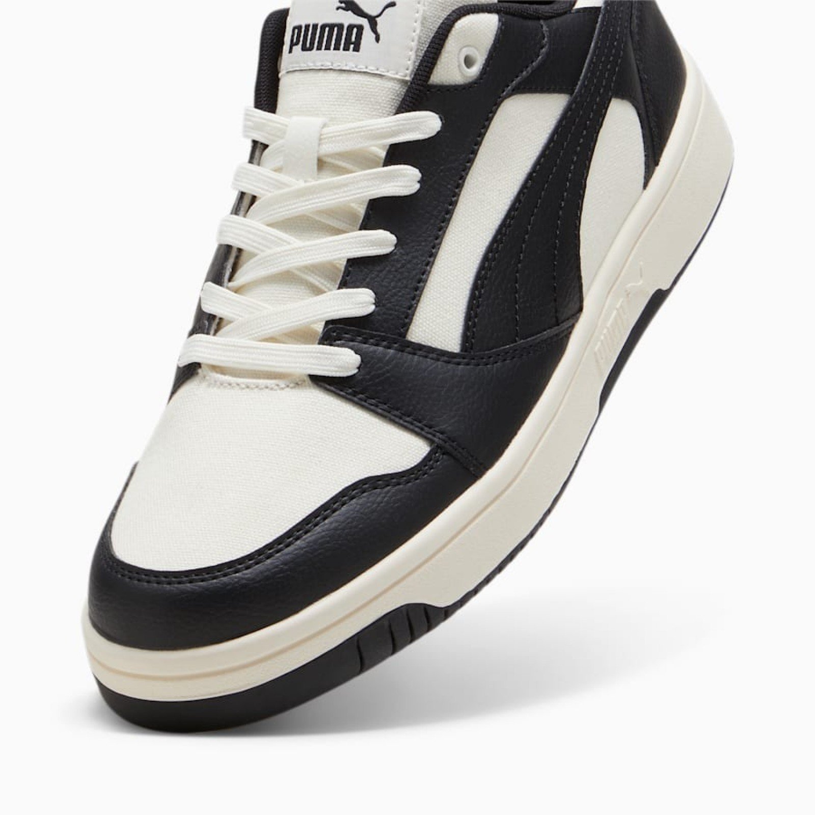 Giày Puma Rebound v6 Low Nam - Đen Trắng Chính Hãng | Myshoes.vn