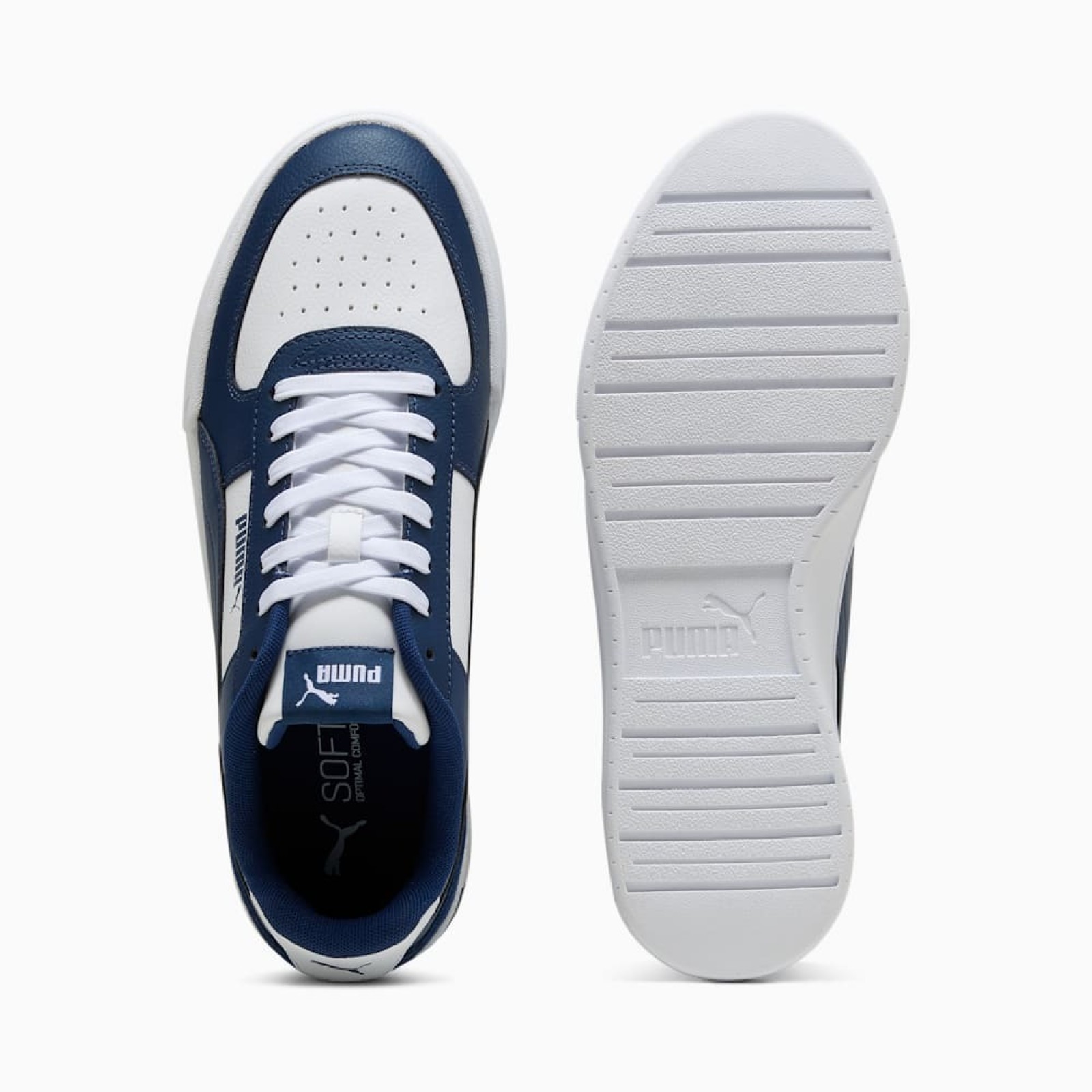 Giày Puma Caven Mix Nam - Navy Trắng Chính Hãng | Myshoes.vn