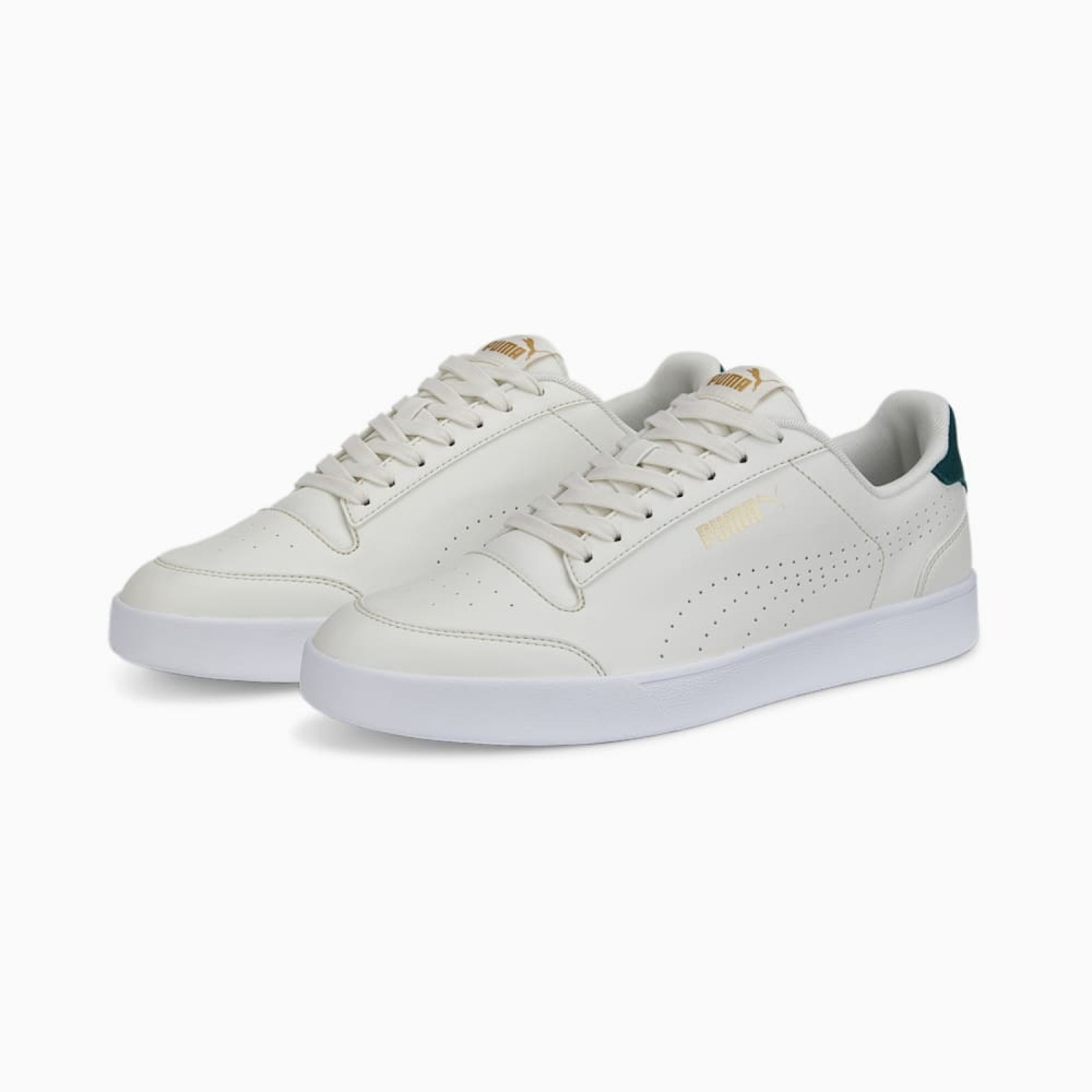 Giày Puma Shuffle Perforated Nam - Trắng Xanh Chính Hãng | Myshoes.vn