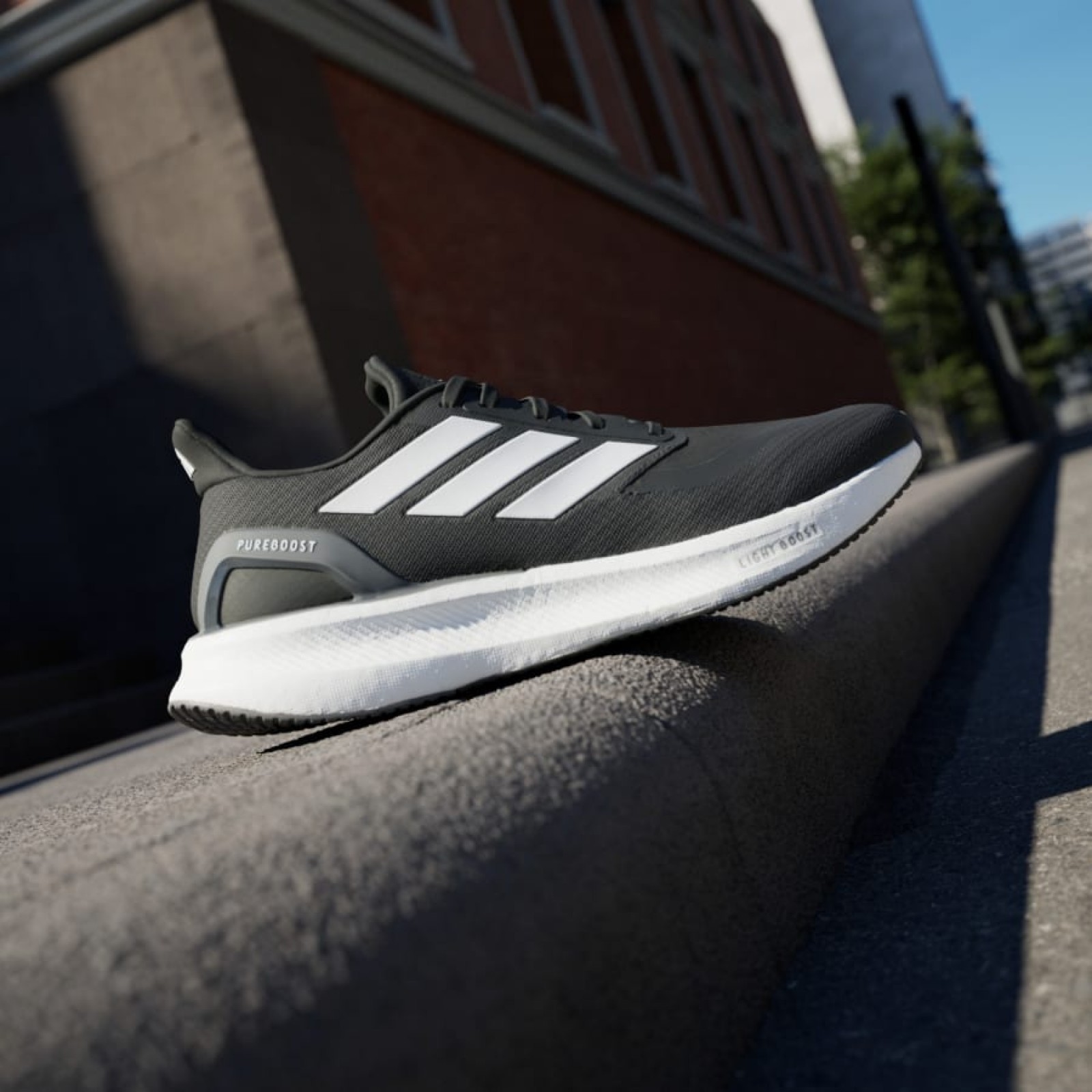 Giày Adidas Pureboost 5 Nam - Đen Trắng Chính Hãng | Myshoes.vn