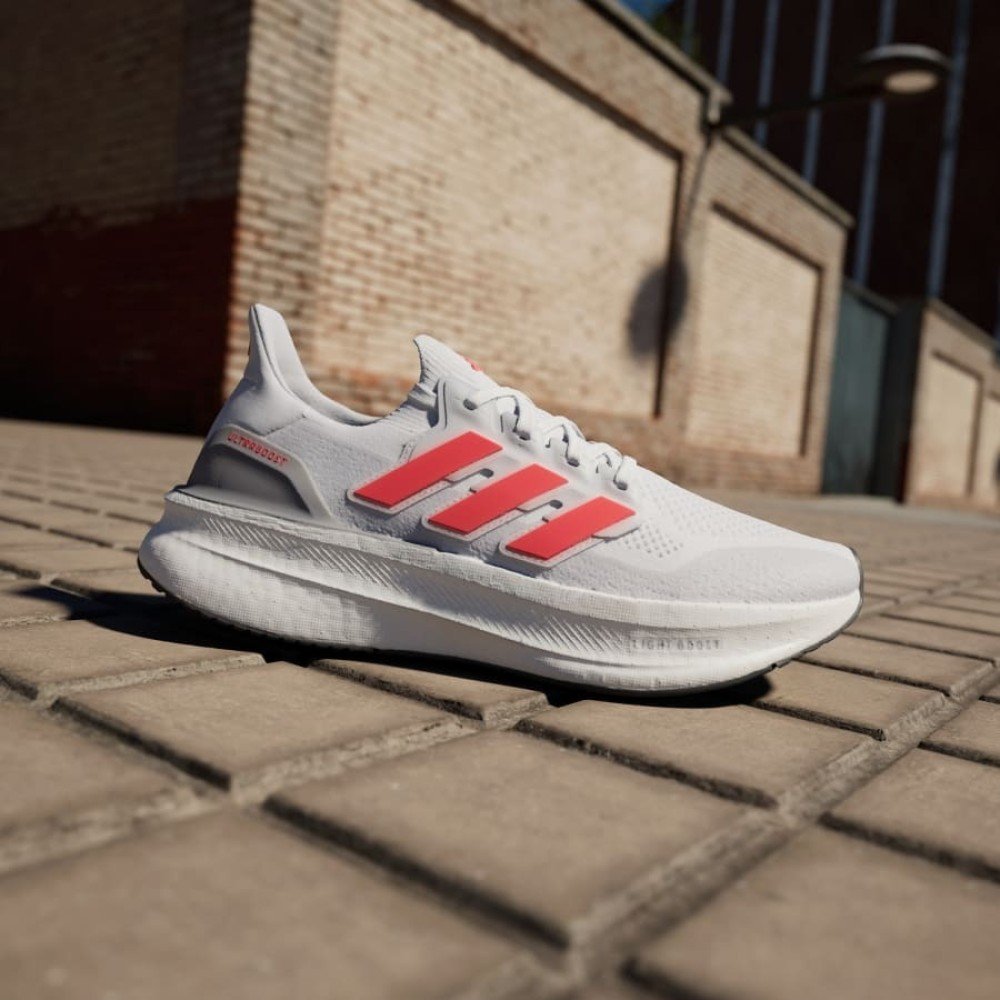 Giày Adidas Ultraboost 5 Nam - Trắng Xám Đỏ Chính Hãng | Myshoes.vn