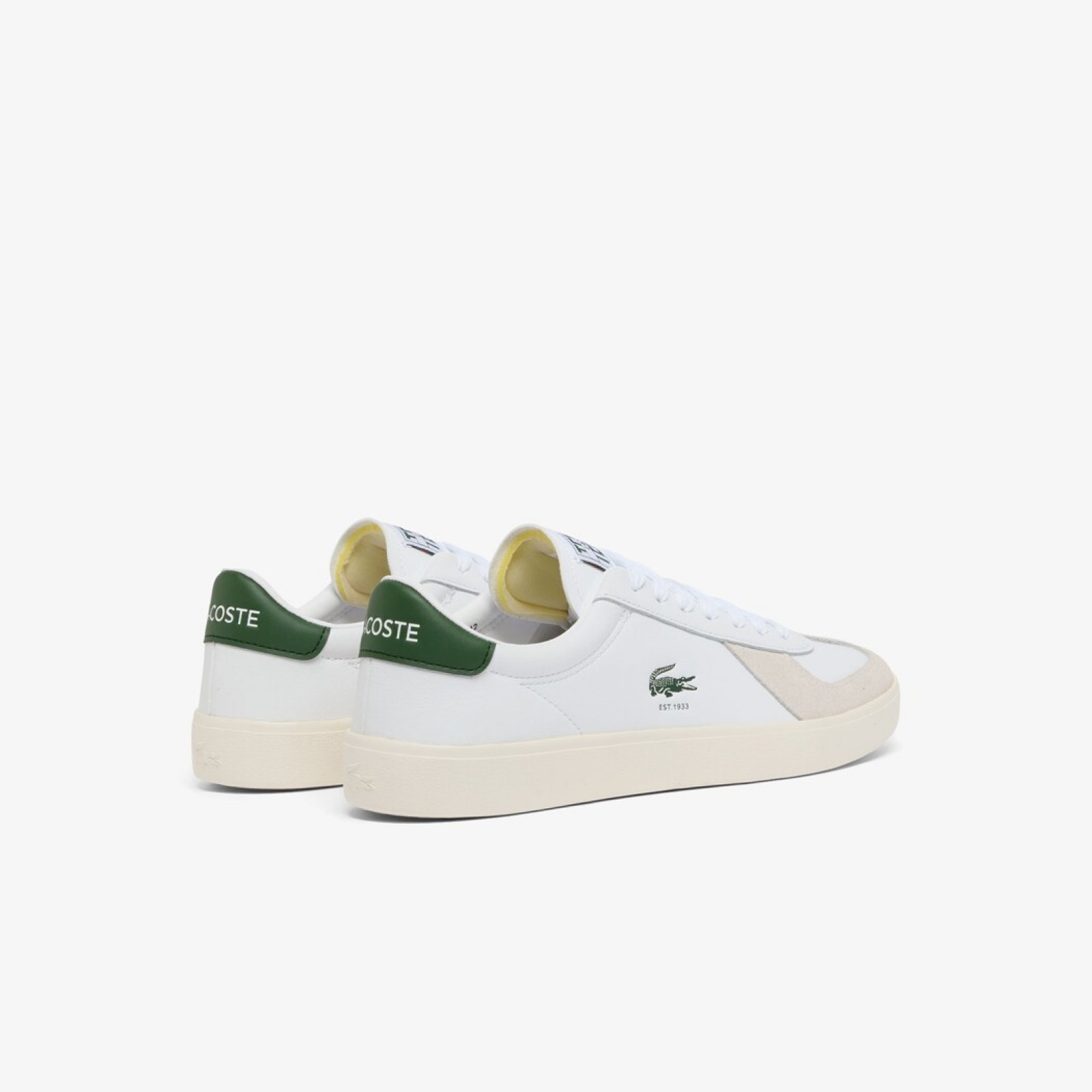 Giày Lacoste Baseshot Pro Leather Nam - Trắng Xanh Chính Hãng | Myshoes.vn