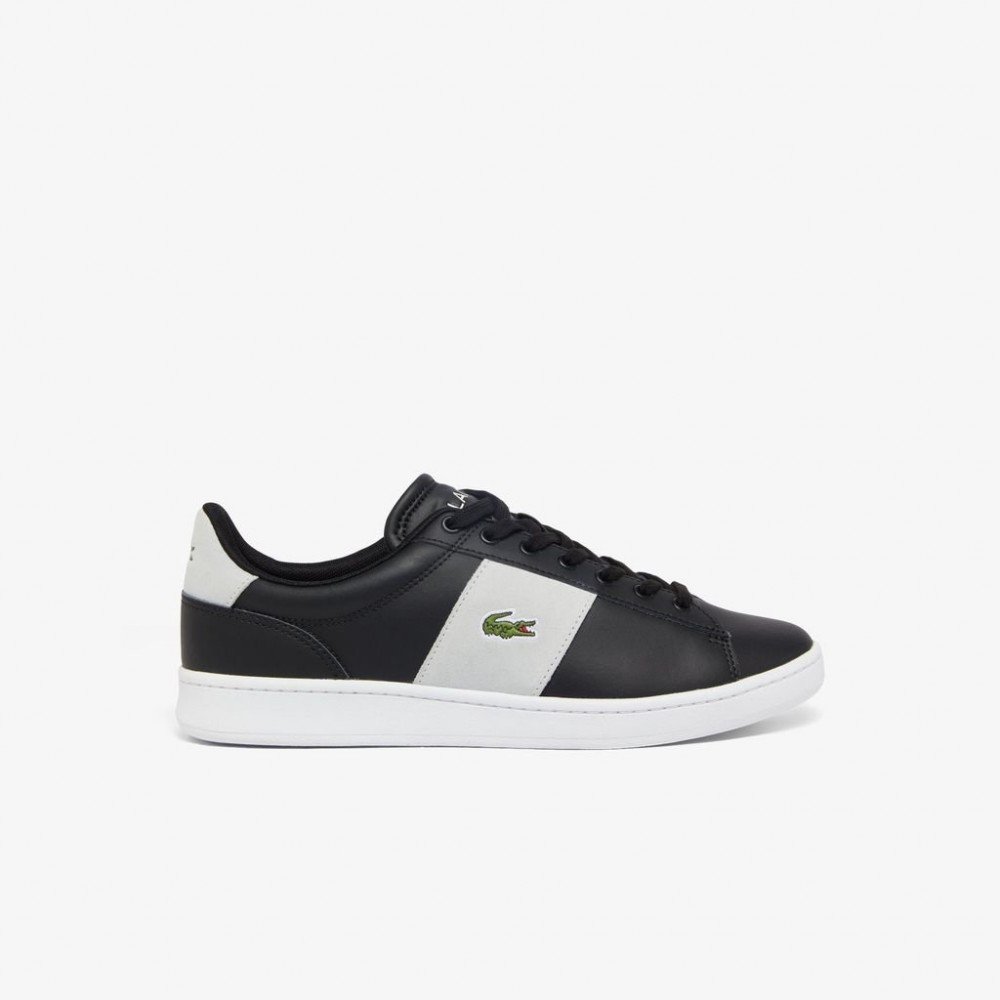 Giày Lacoste Carnaby Set CGR 125 Nam - Đen Trắng Chính Hãng | Myshoes.vn