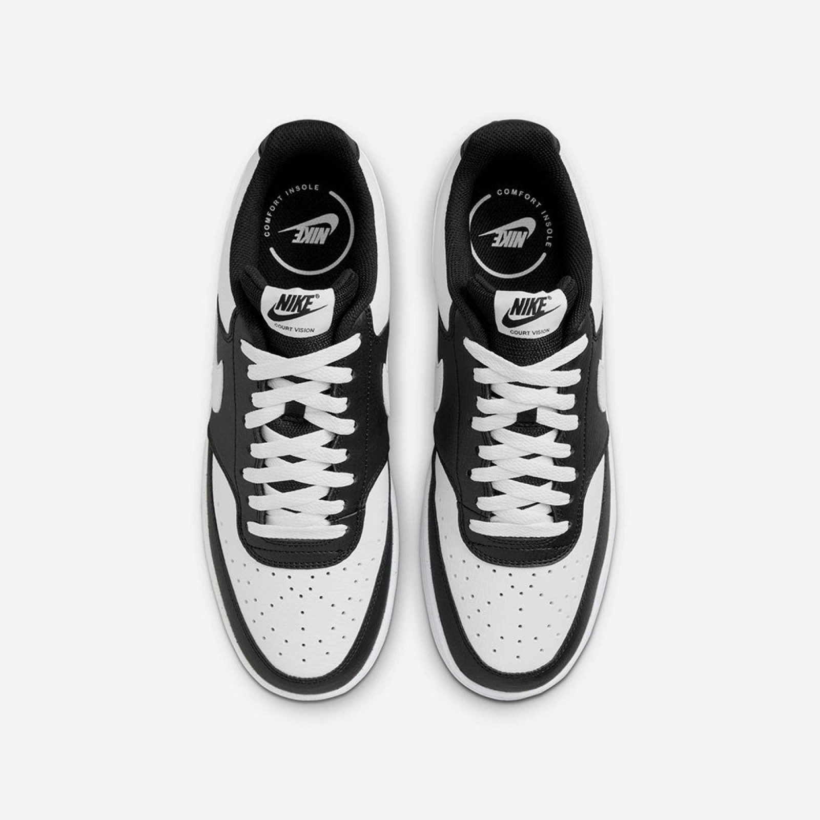 Giày Nike Court Vision Low Nam - Đen Trắng Chính Hãng | Myshoes.vn