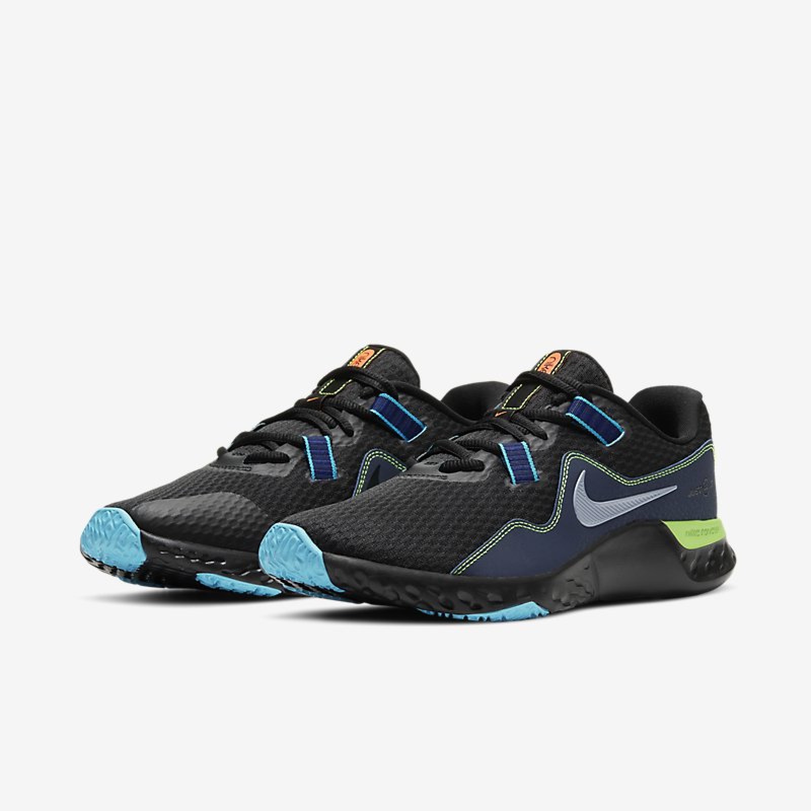Giày Nike Renew Retaliation TR 2 Nam - Đen Xanh Chính Hãng | Myshoes.vn